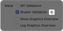 Validating your app’s Metal shader usage | Apple Developer Documentation