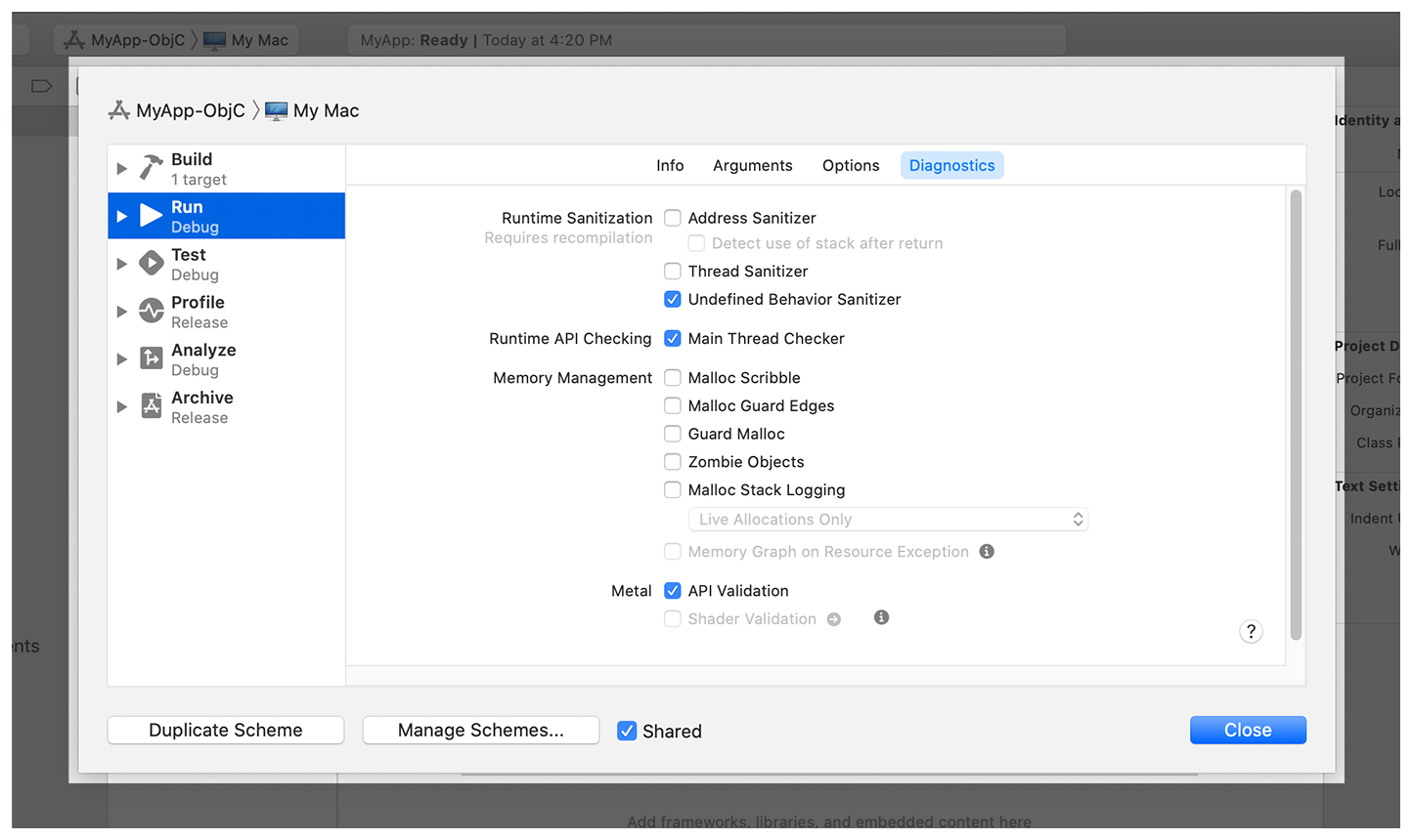 Diagnosing memory, thread, and crash issues early | Apple Developer Documentation