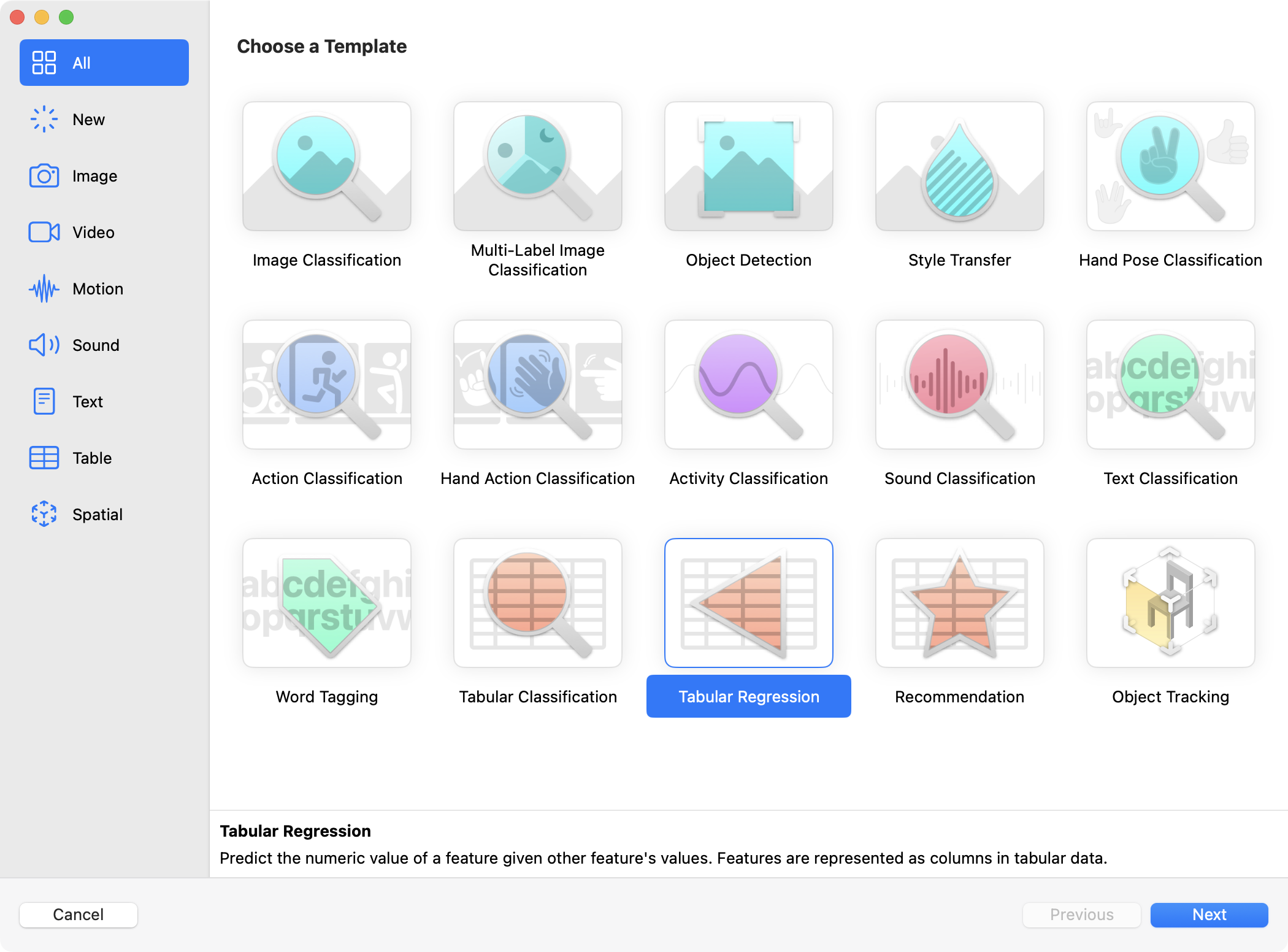 Train a Core ML model | Apple Developer Documentation