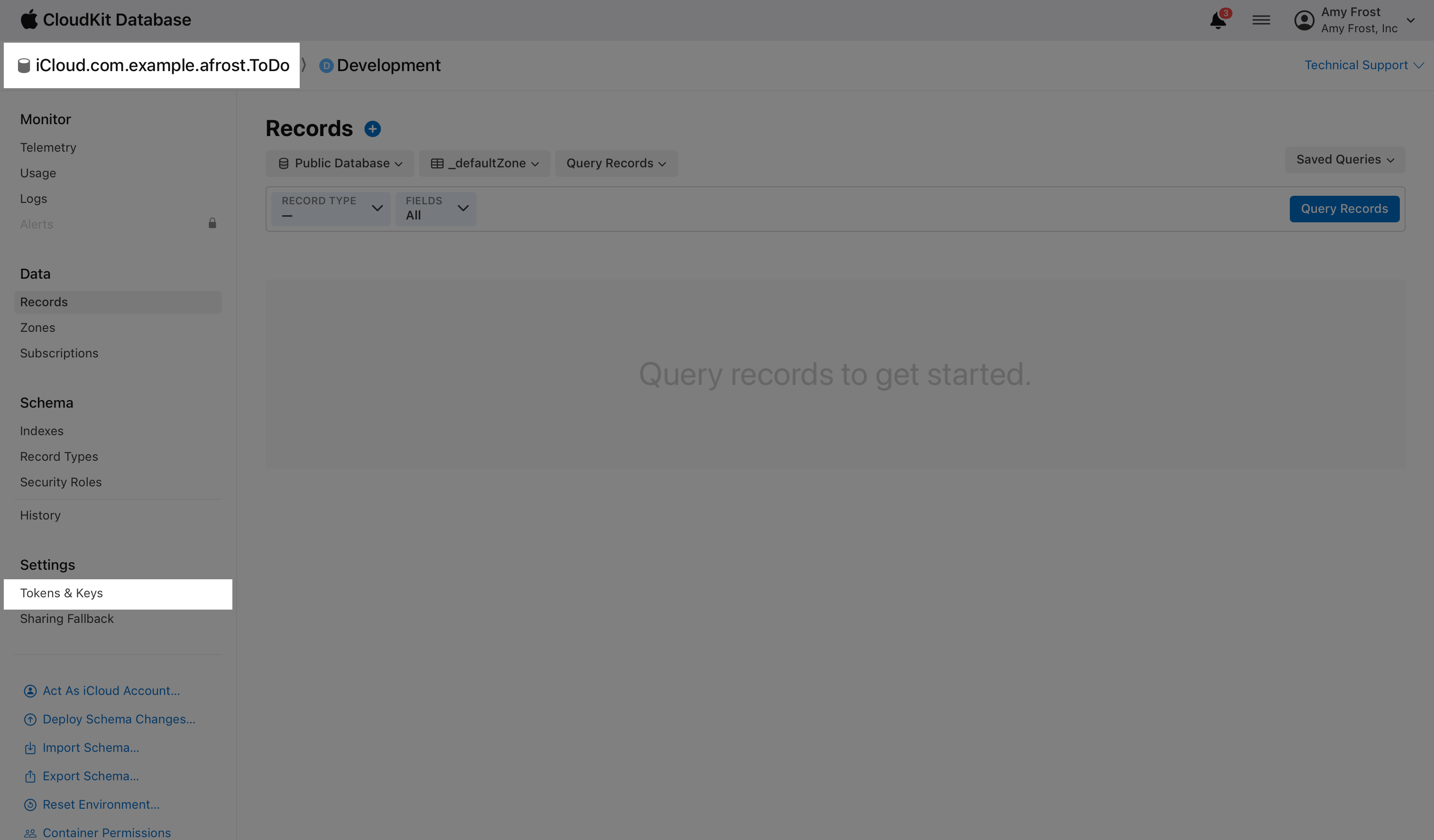 Obtaining an API Token for an iCloud Container | Apple Developer Documentation