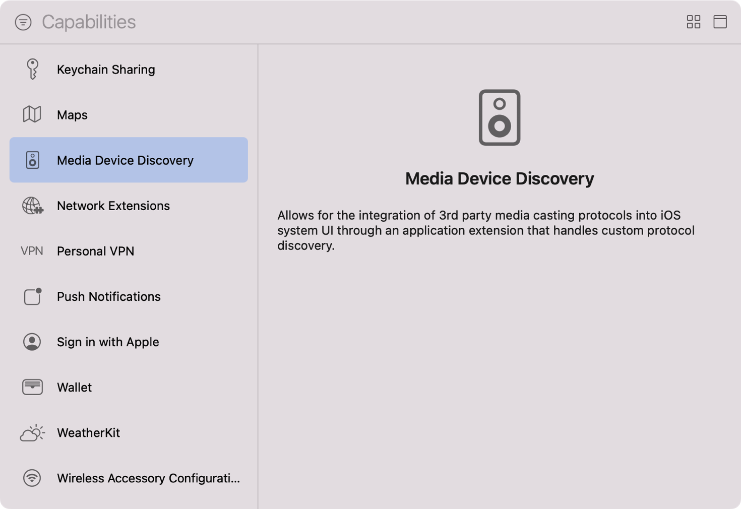 Configuring media device discovery | Apple Developer Documentation