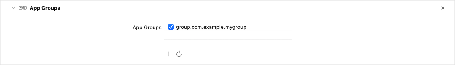 Configuring app groups | Apple Developer Documentation