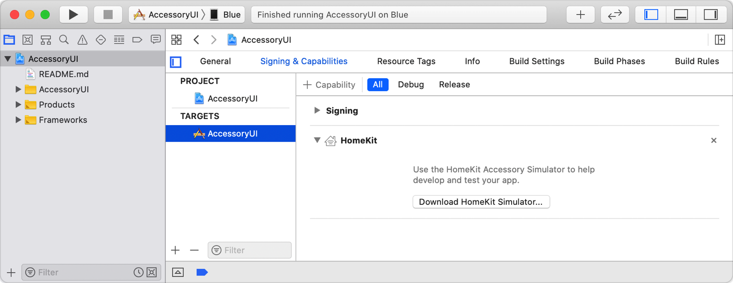 Enabling HomeKit in your app | Apple Developer Documentation