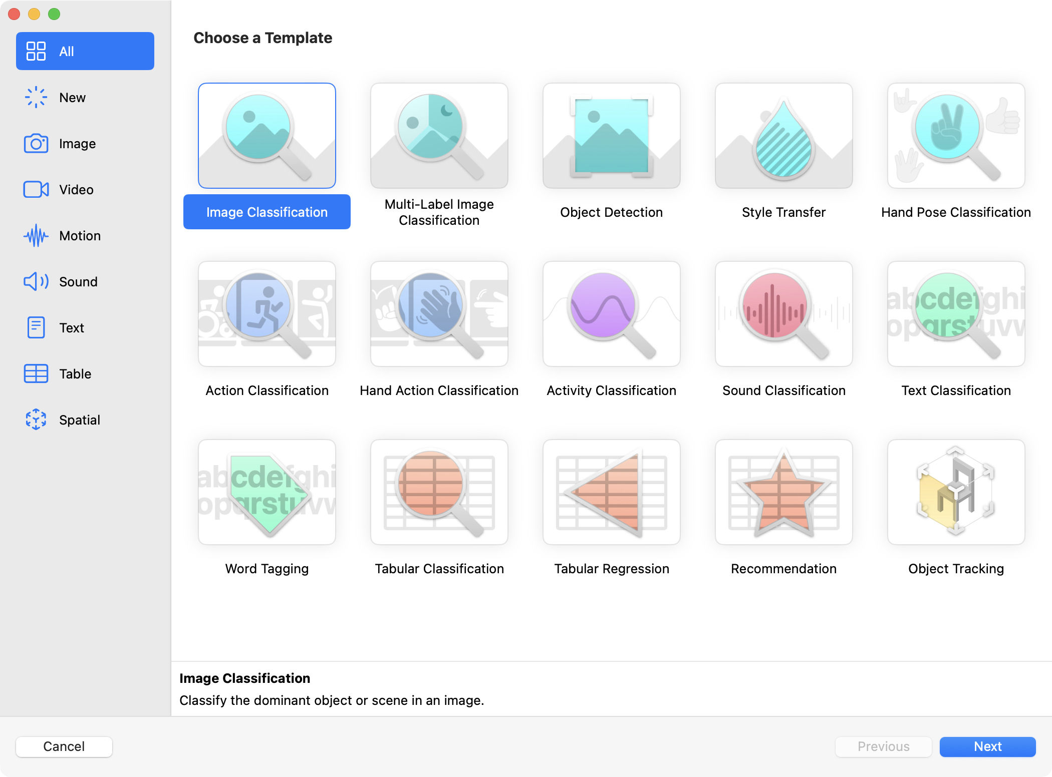 Train a Core ML model | Apple Developer Documentation