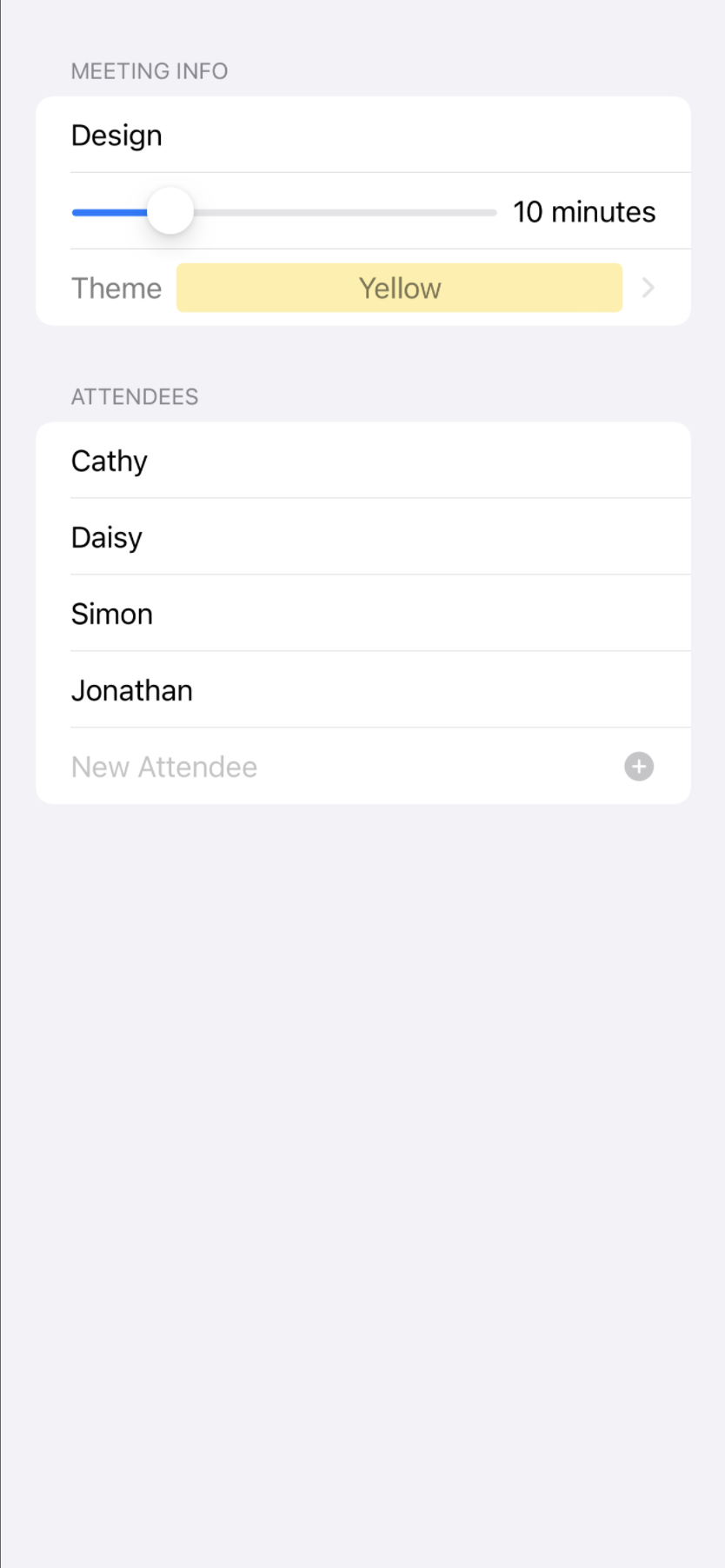 Passing data with bindings | Apple Developer Documentation