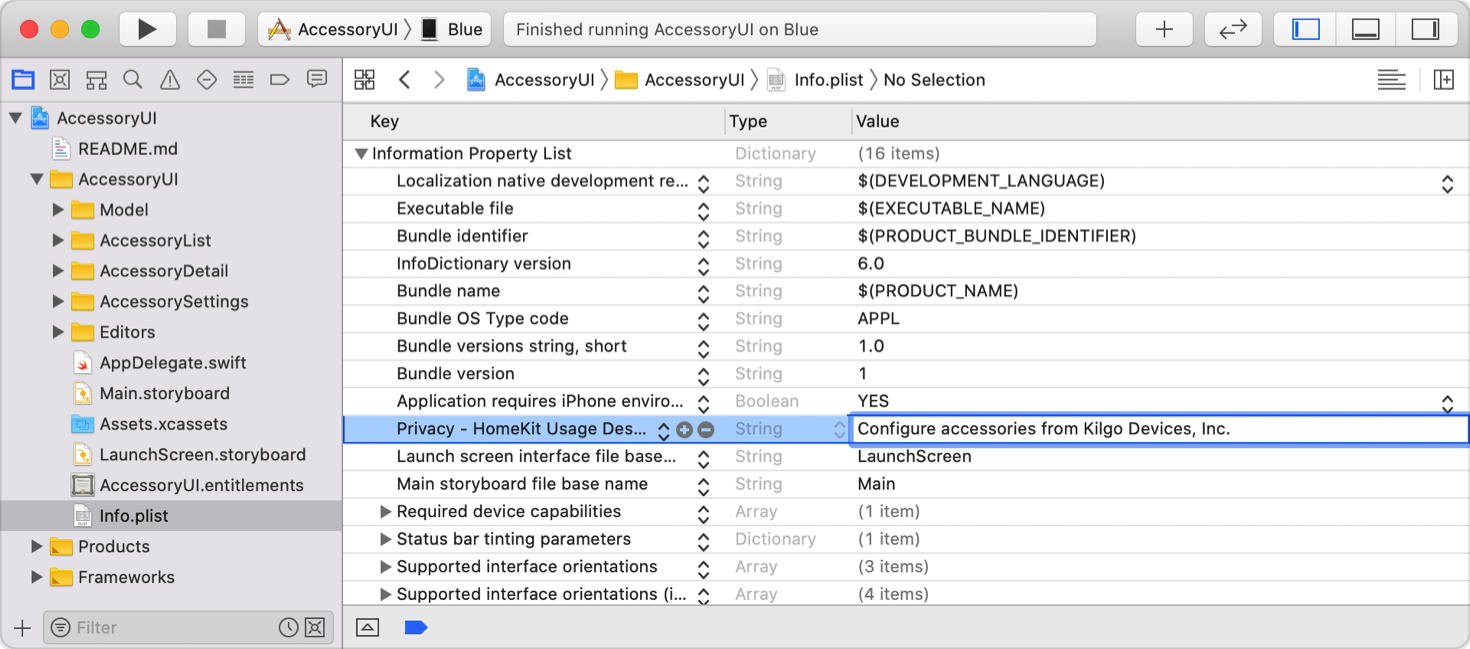 Enabling HomeKit in your app | Apple Developer Documentation