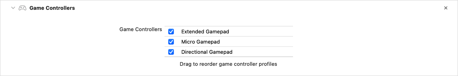 Configuring game controllers | Apple Developer Documentation