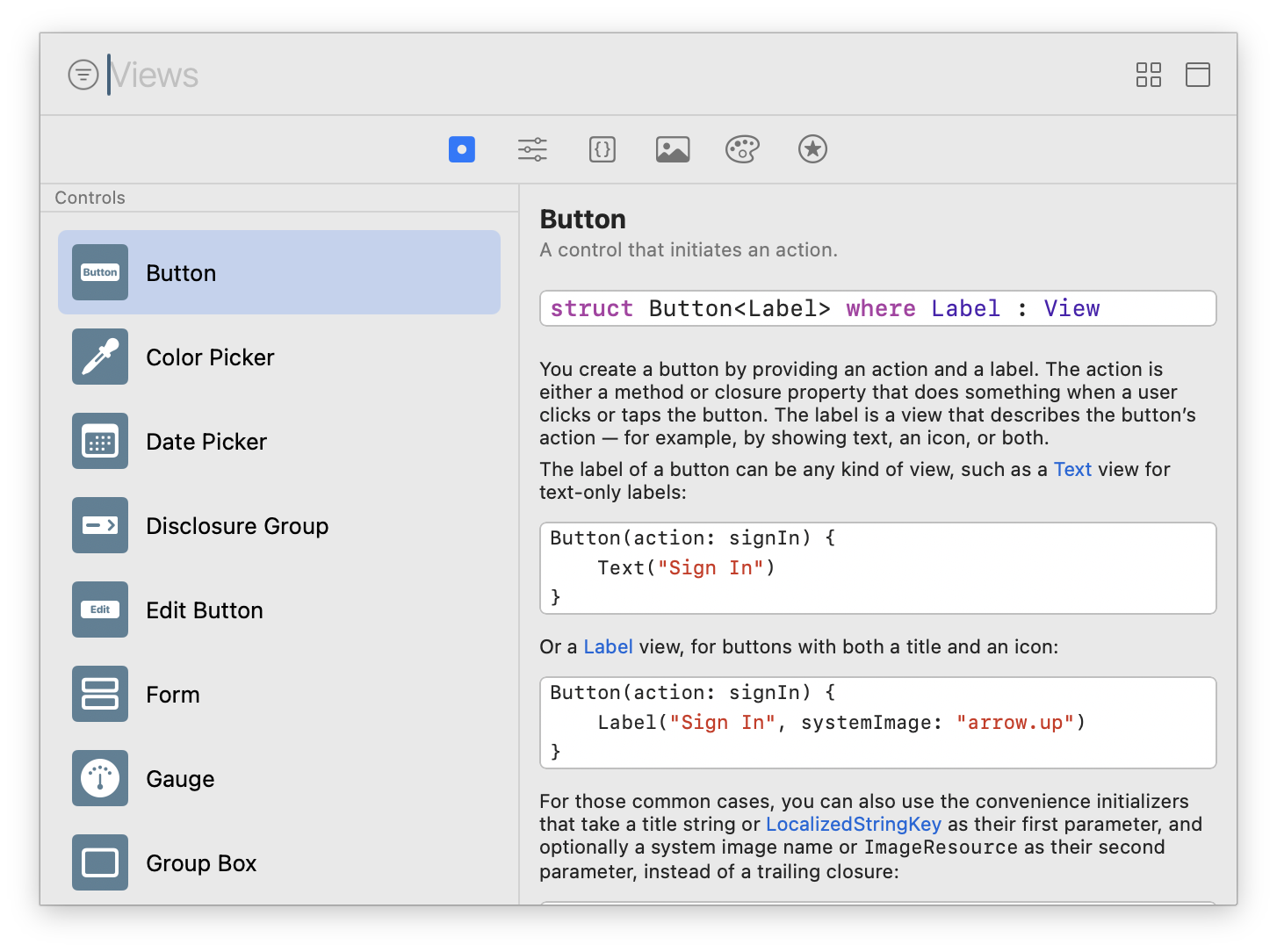 Creating your app’s interface with SwiftUI | Apple Developer Documentation