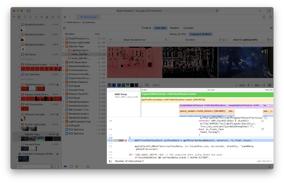 Analyzing Apple GPU performance with performance heat maps | Apple Developer Documentation