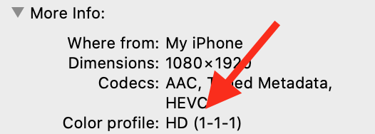 Tagging media with video color information | Apple Developer Documentation