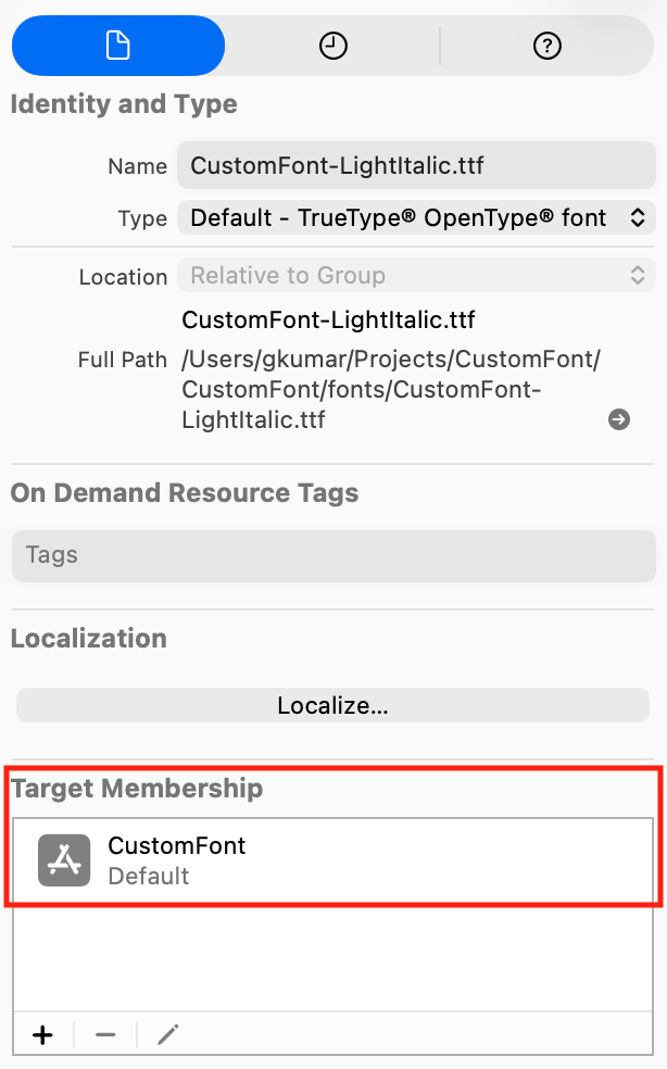 Adding a custom font to your app | Apple Developer Documentation