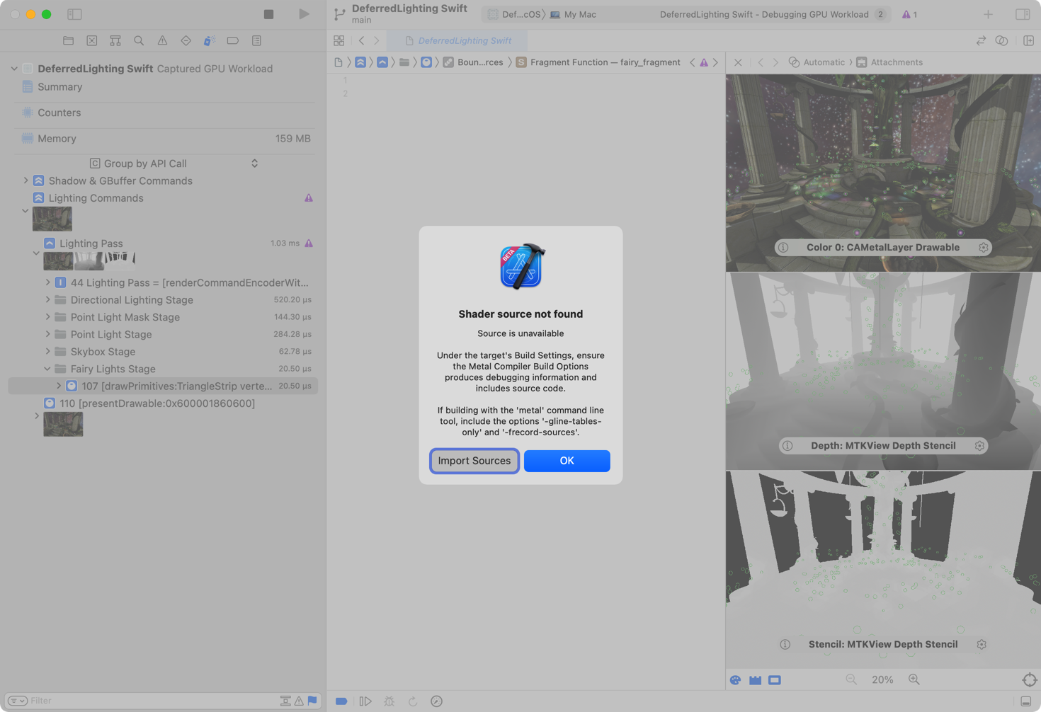 Generating and Loading a Metal Library Symbol File | Apple Developer Documentation