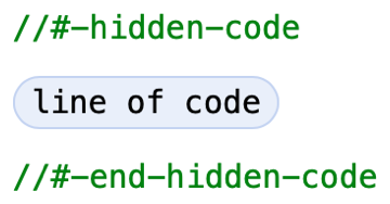 Hiding Code from a Playground Page | Apple Developer Documentation