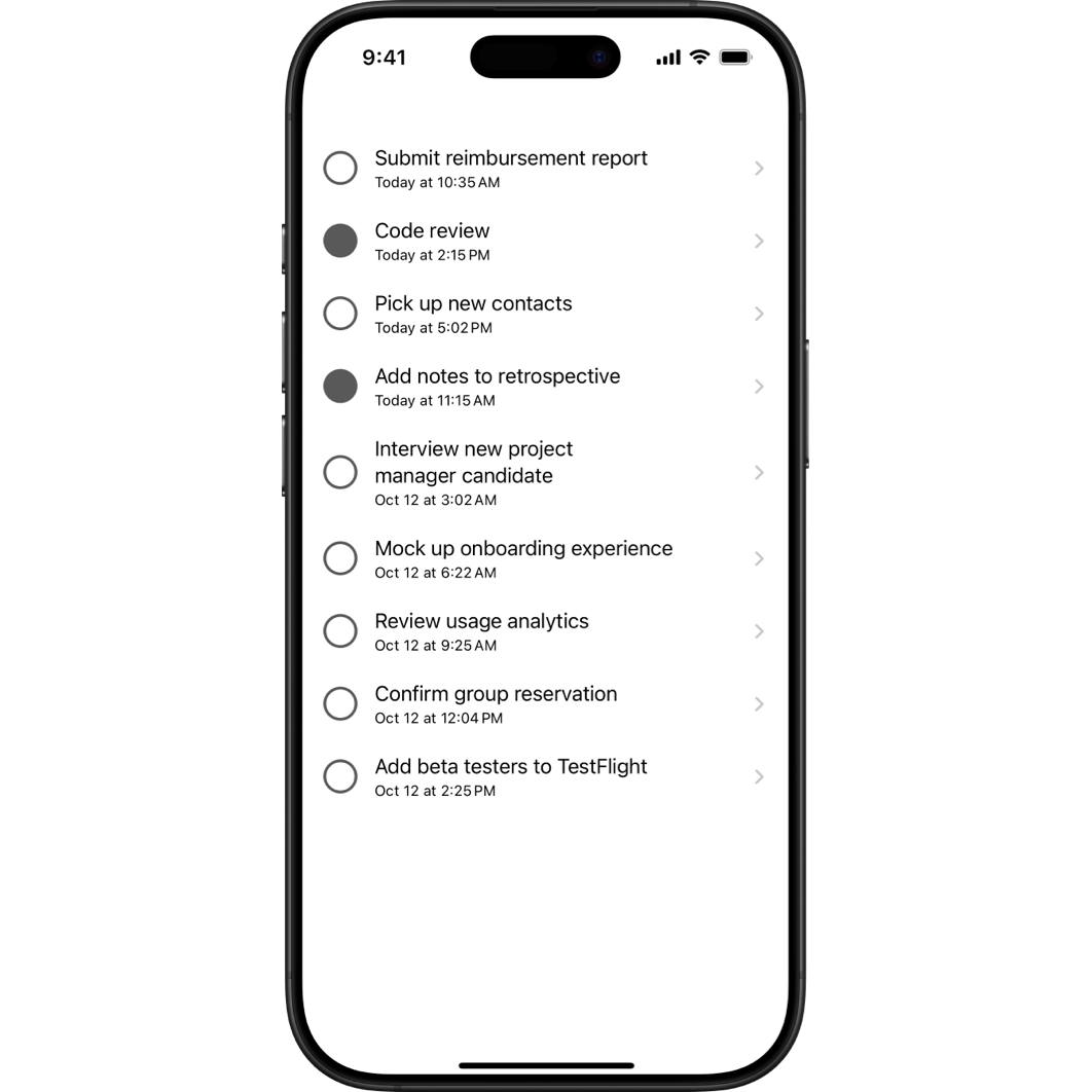 Displaying cell info | Apple Developer Documentation