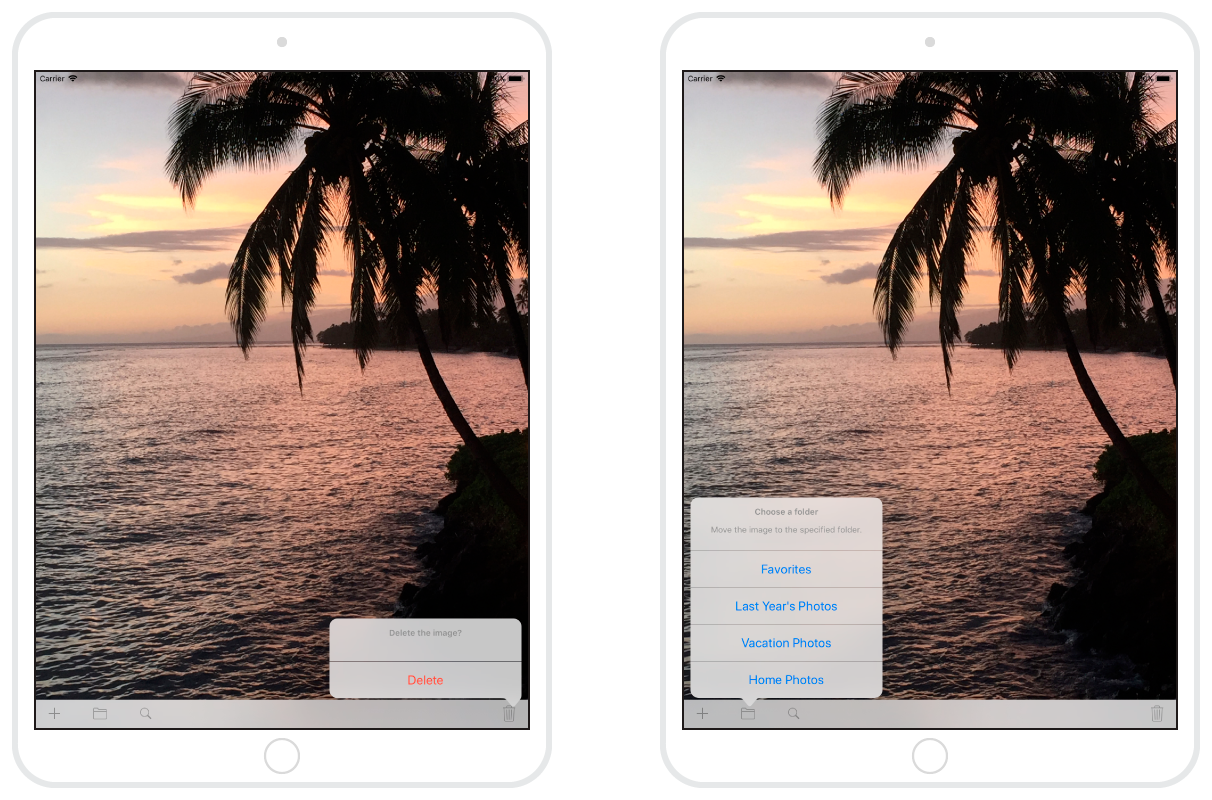 Getting the user’s attention with alerts and action sheets | Apple ...