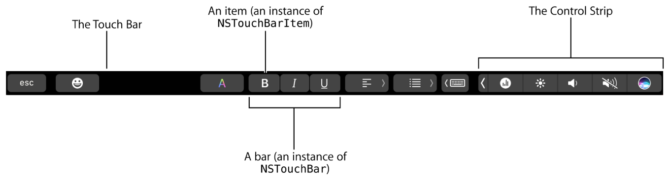 NSTouchBar | Apple Developer Documentation