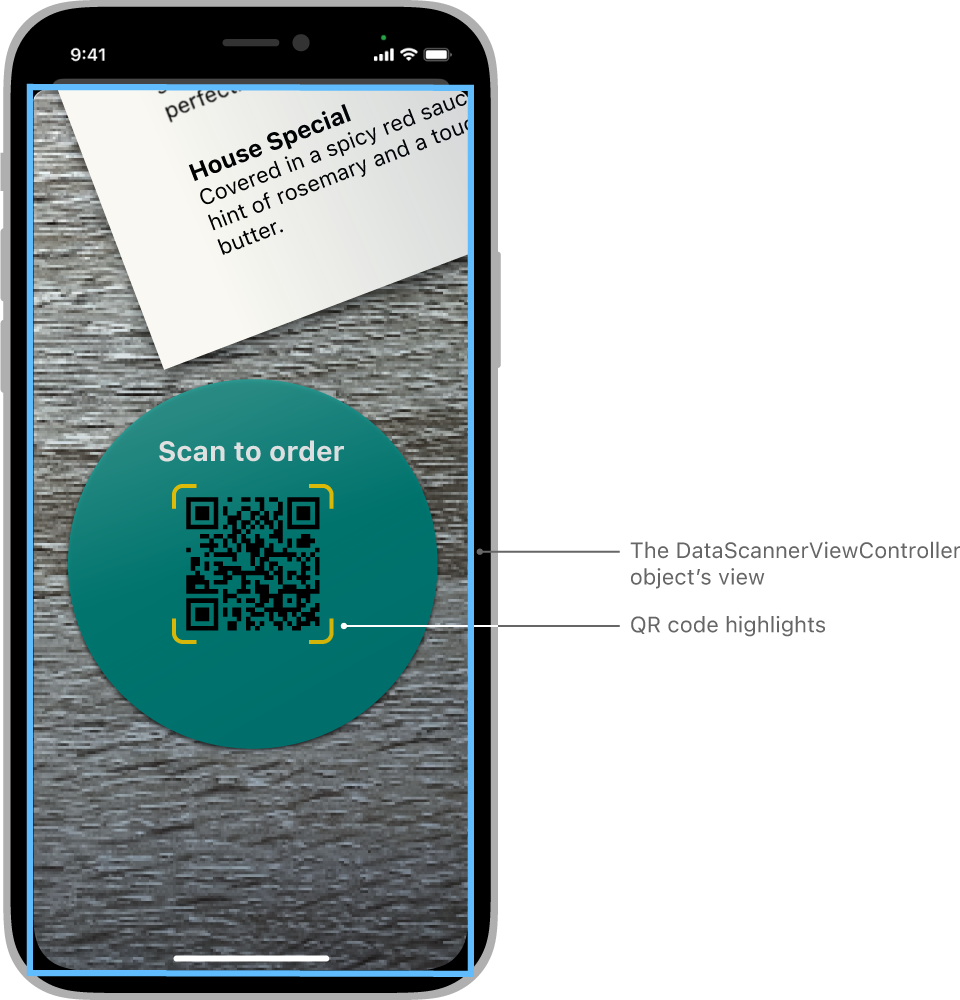 Scanning data with the camera | Apple Developer Documentation