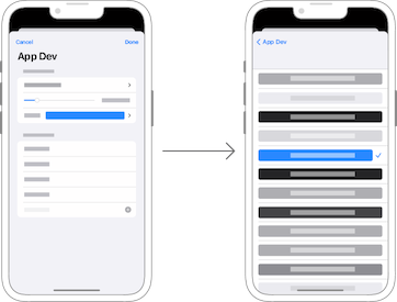 Passing data with bindings | Apple Developer Documentation