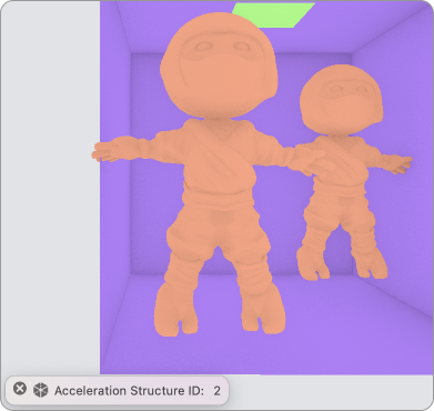 Inspecting acceleration structures | Apple Developer Documentation