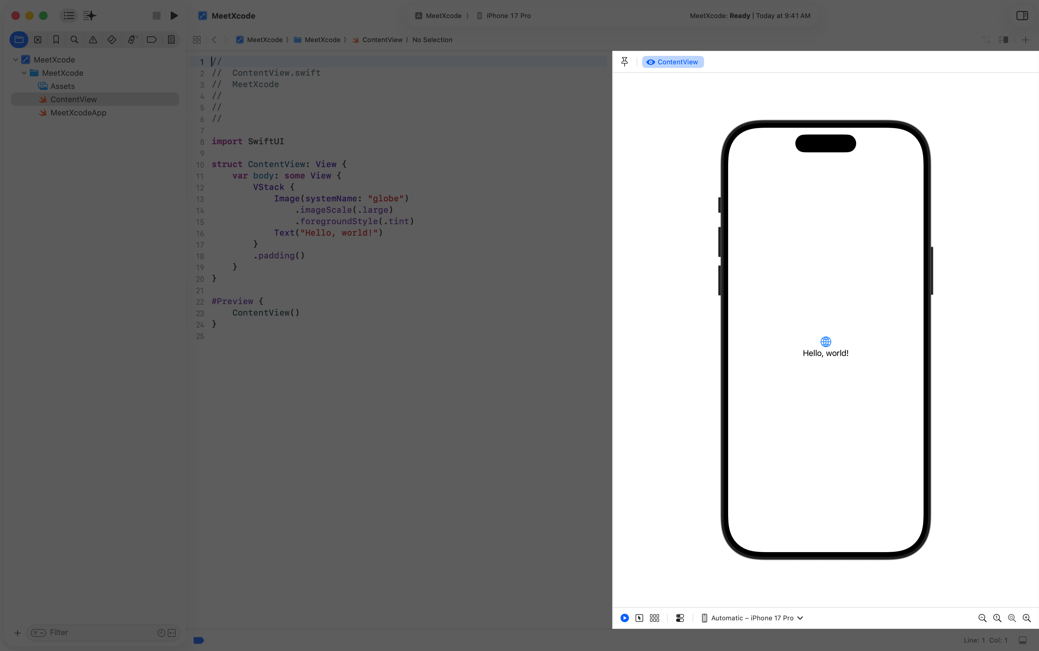 Meet Xcode | Apple Developer Documentation