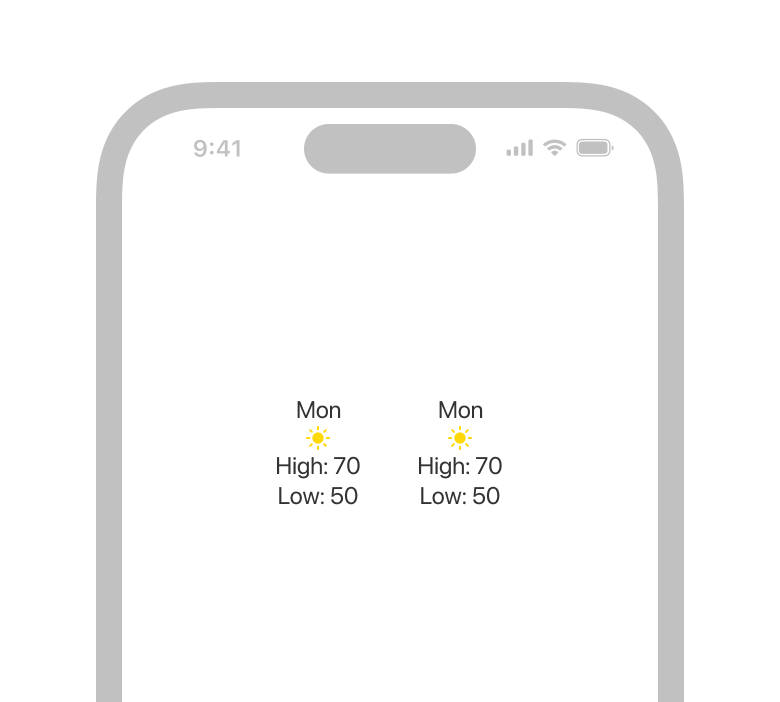 Customize views with properties | Apple Developer Documentation