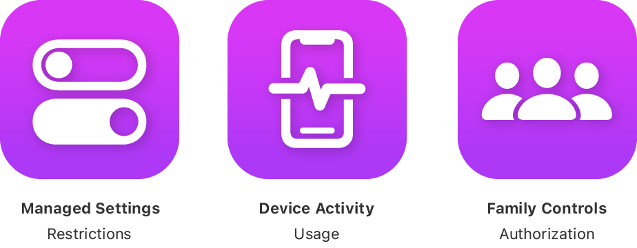 Screen Time Technology Frameworks | Apple Developer Documentation