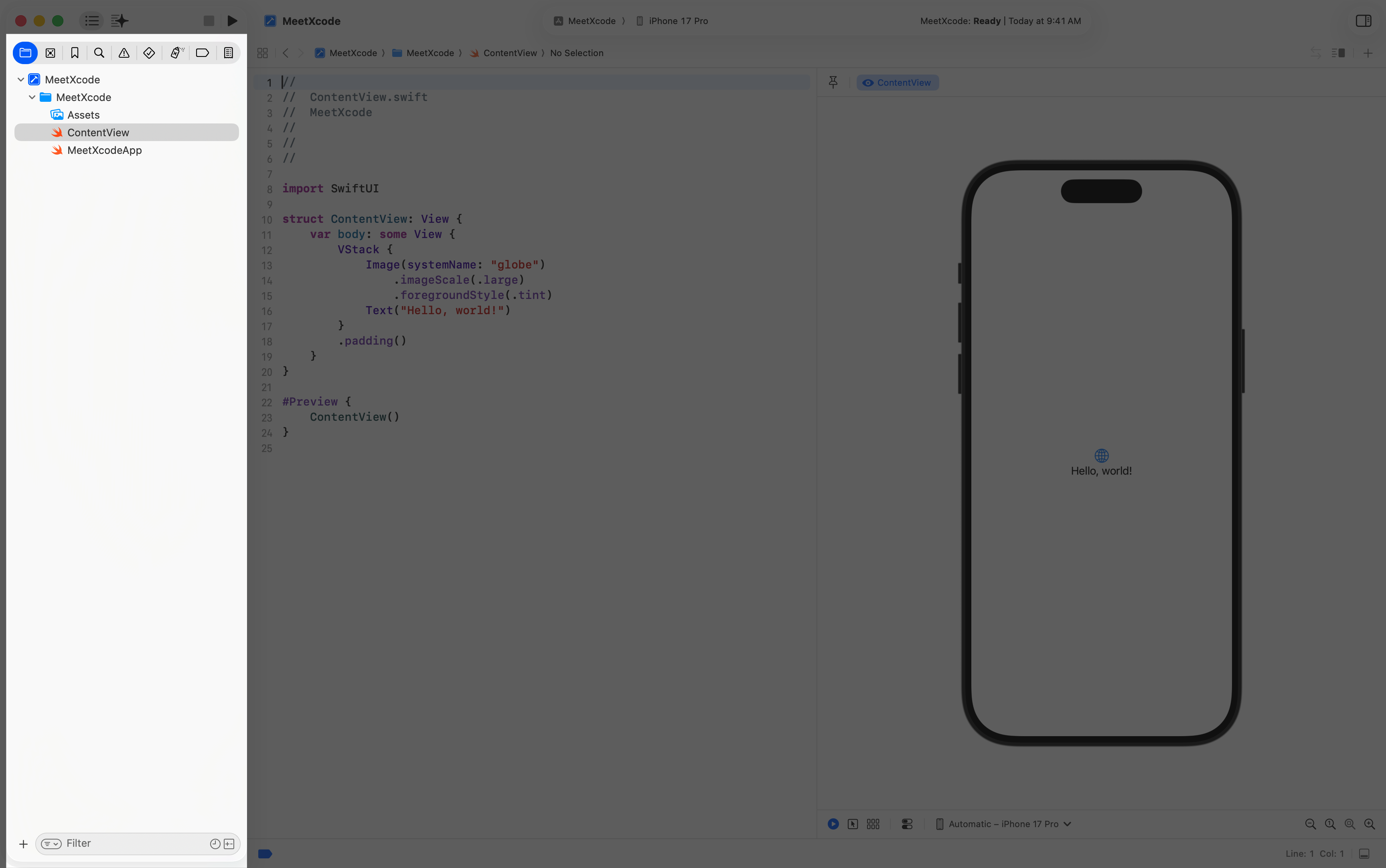 Meet Xcode | Apple Developer Documentation