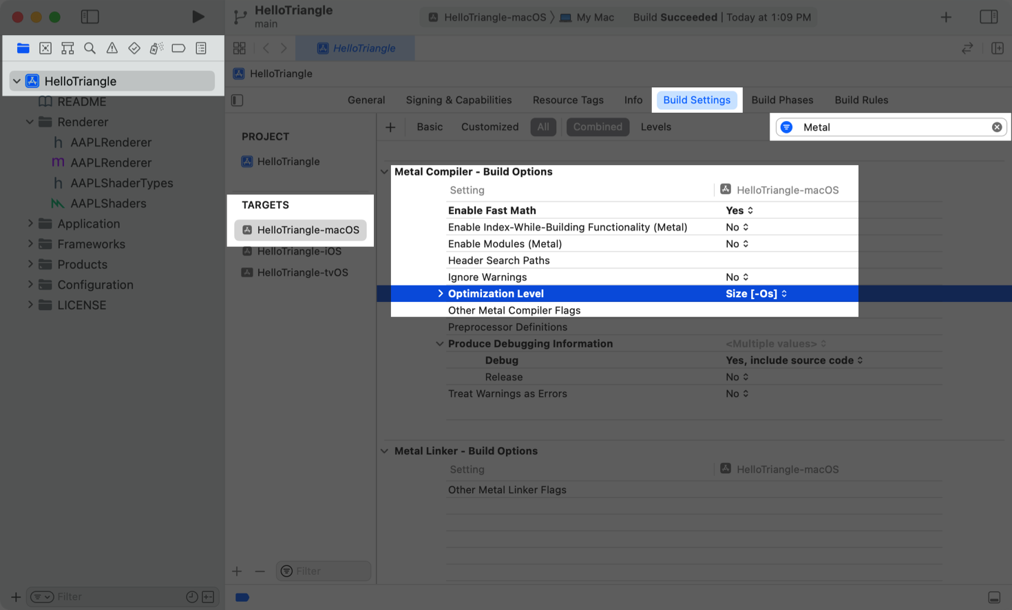 Minimizing the Binary Size of a Shader Library | Apple Developer Documentation