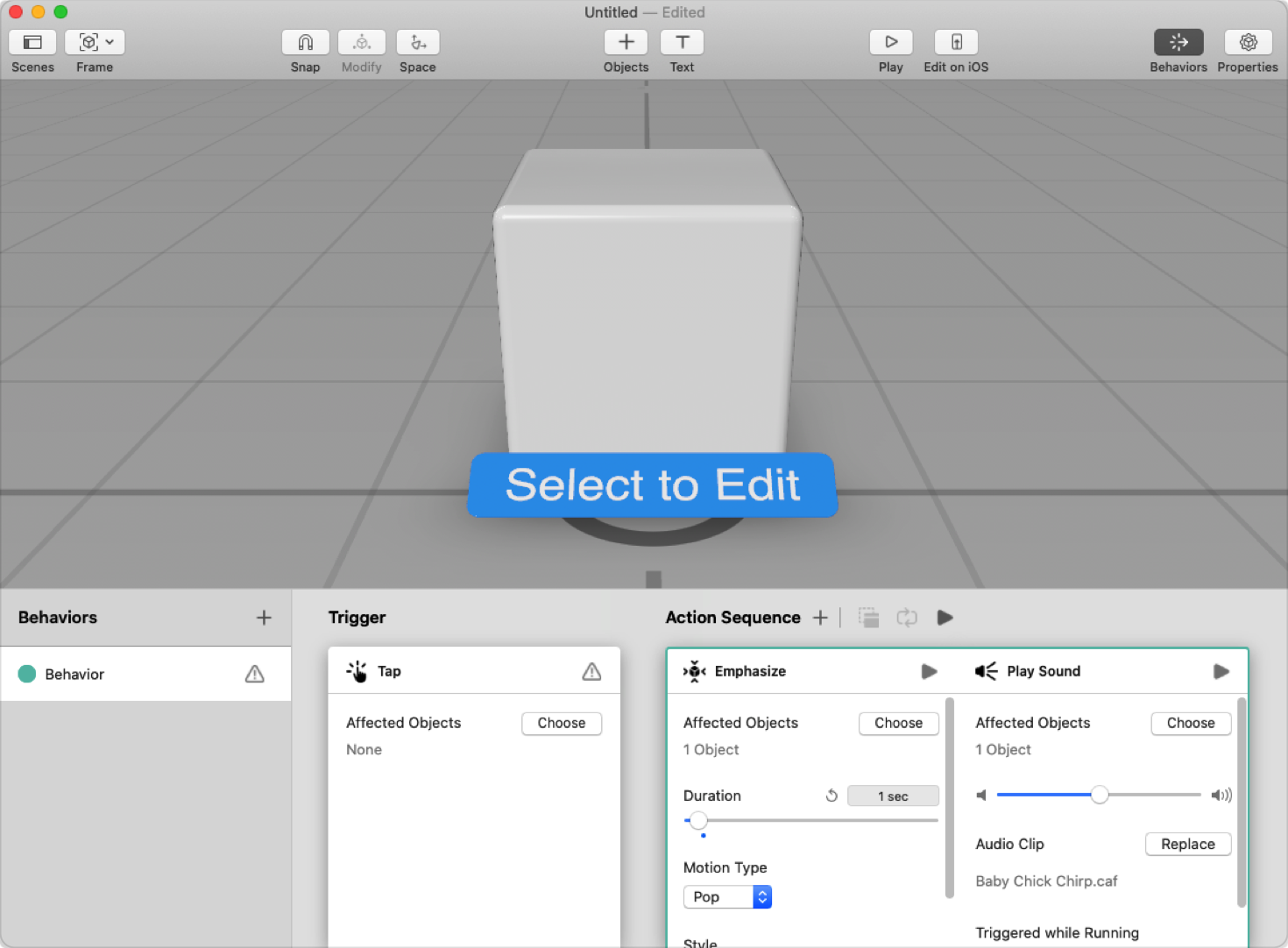 Building custom behaviors | Apple Developer Documentation