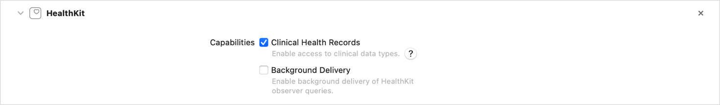 Configuring HealthKit access | Apple Developer Documentation
