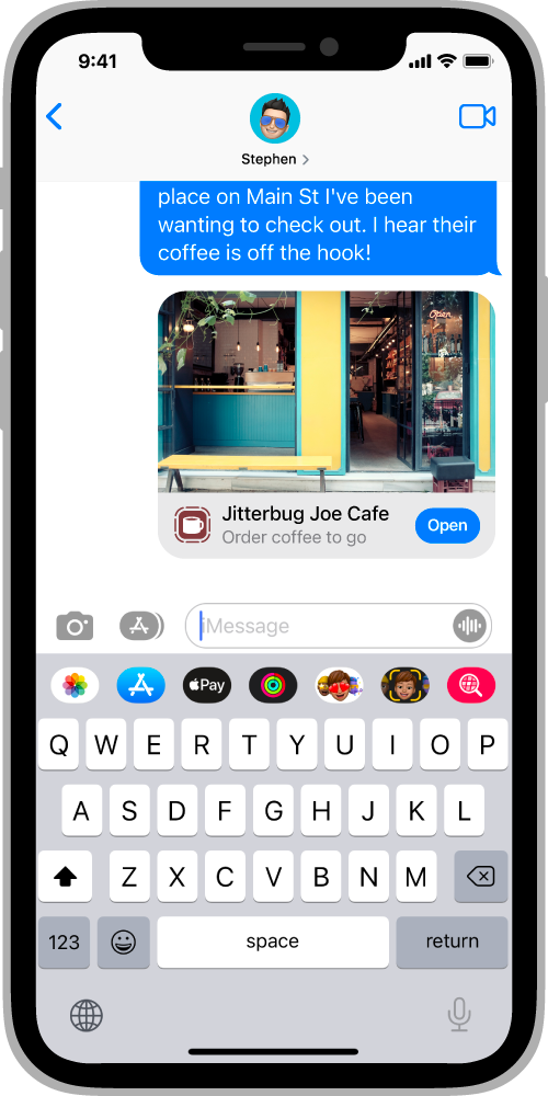 Supporting invocations from your website and the Messages app | Apple ...