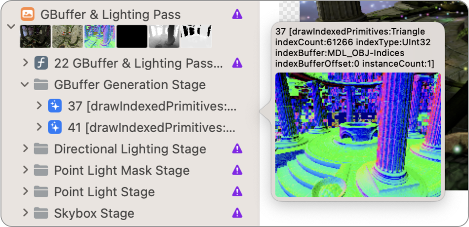 Investigating visual artifacts | Apple Developer Documentation