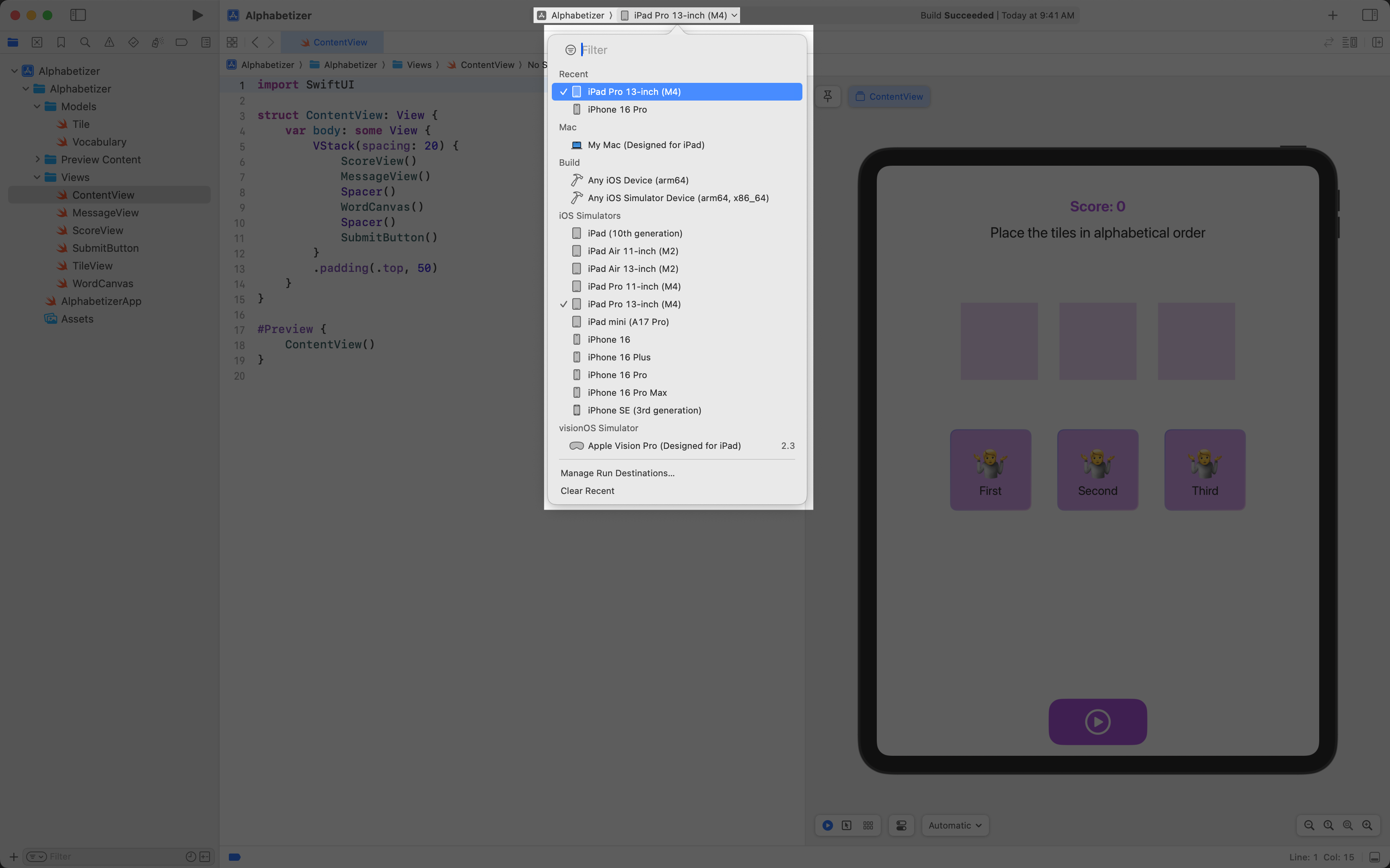 Complete a game with logic | Apple Developer Documentation