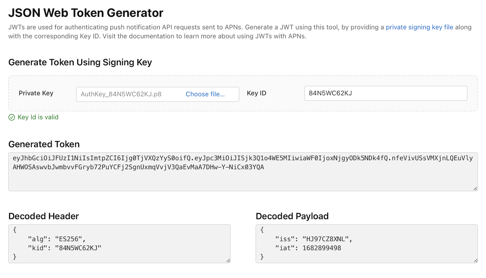 Testing notifications using the Push Notification Console | Apple ...