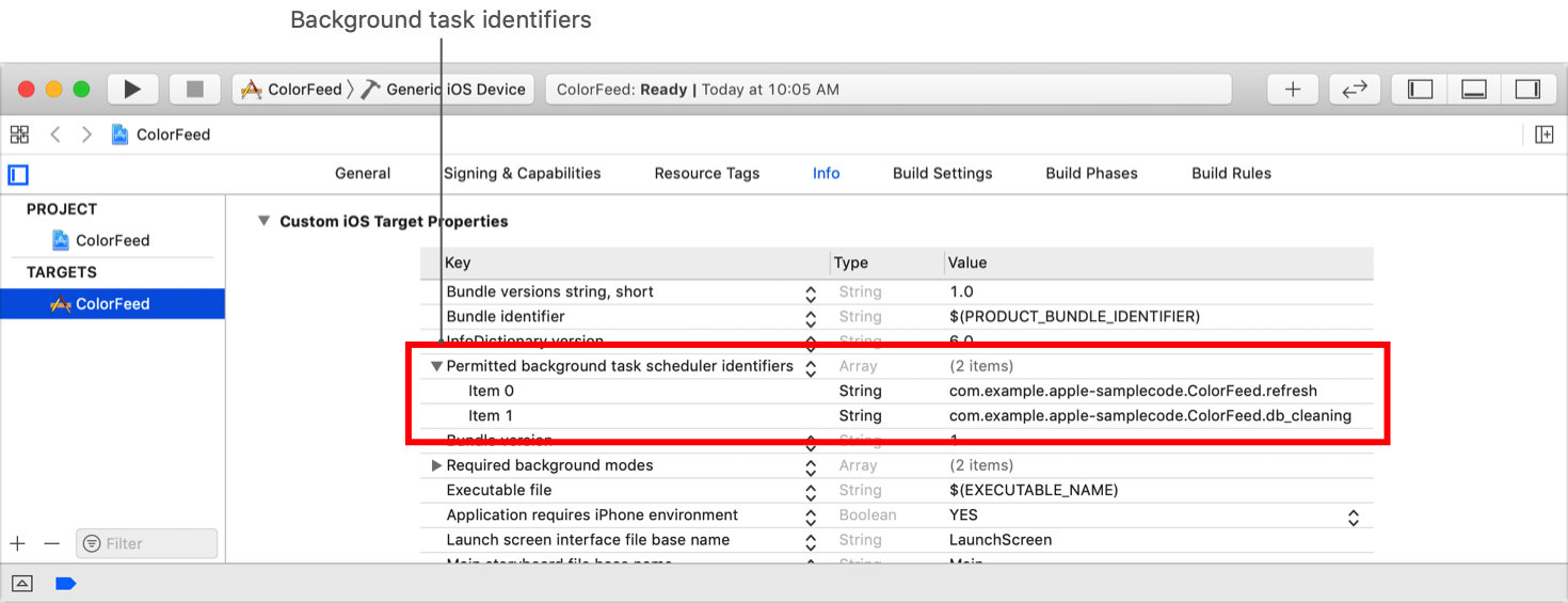 Using background tasks to update your app | Apple Developer Documentation